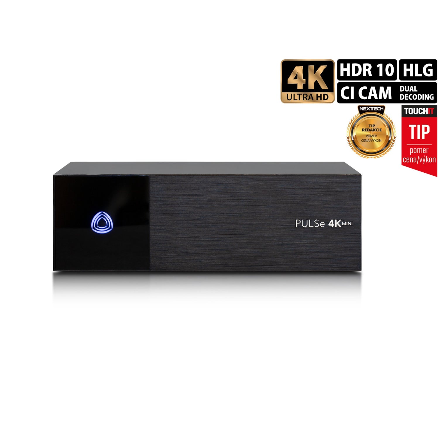 Récepteur AB PULSe 4K Mini (Version : 1x tuner DVB-S2X ...